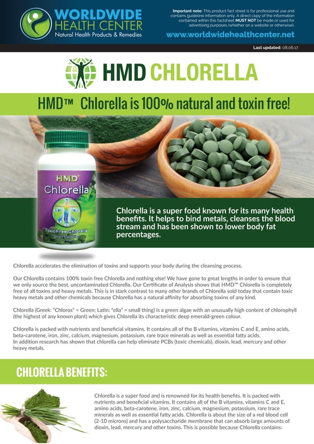 Hmd chlorella | PDF