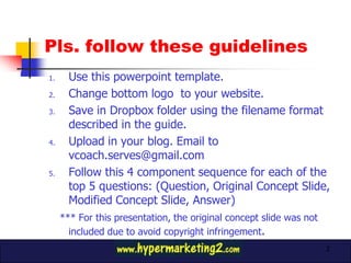 HM Downloadable Template For 10 Multiple Type Questions | PPTX