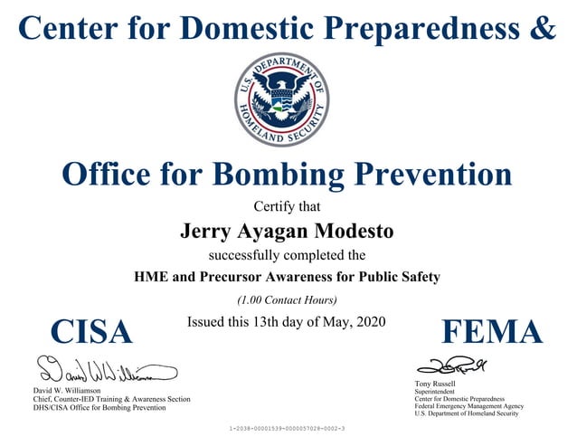 Hme and precursor awareness for public safety | PDF