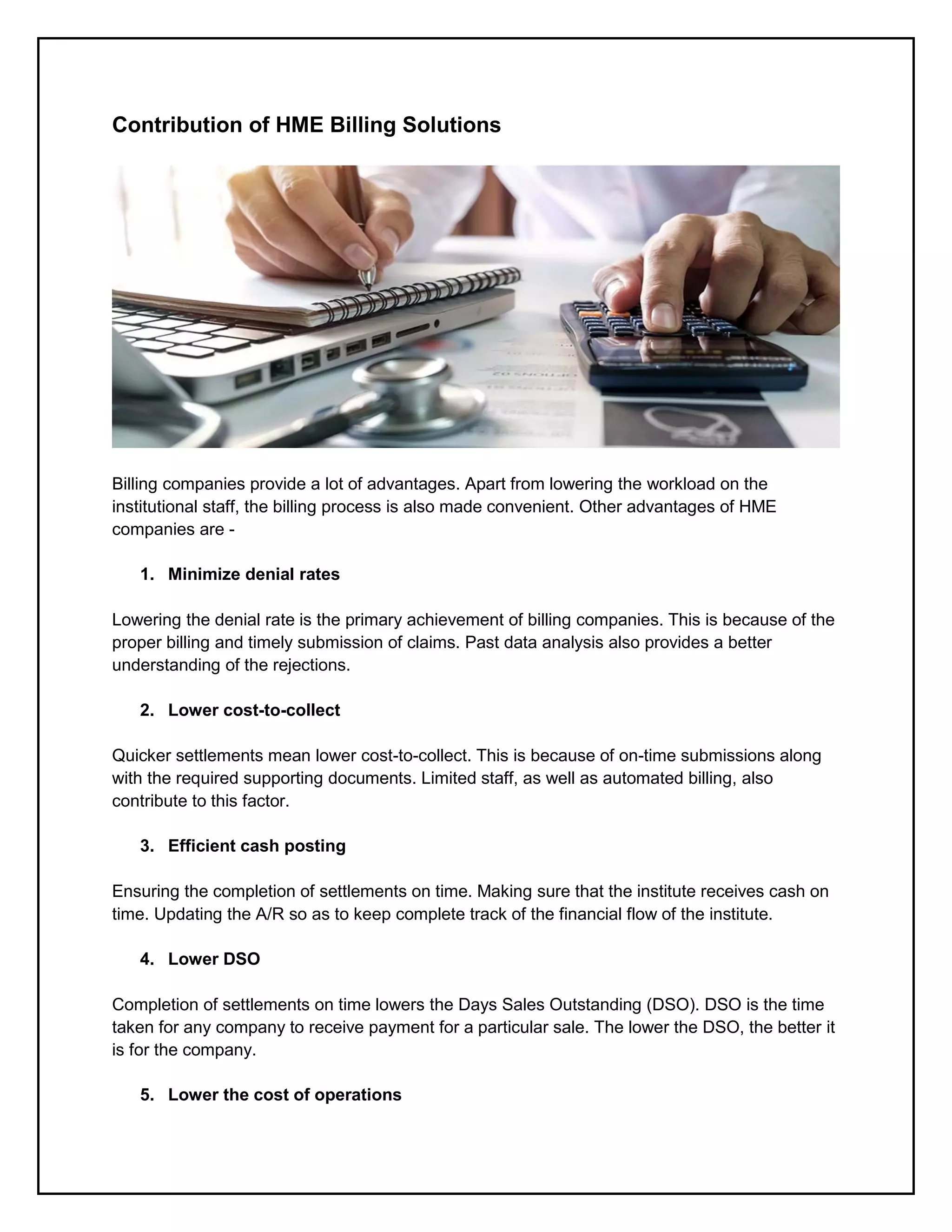 HME Billing Solutions | PDF