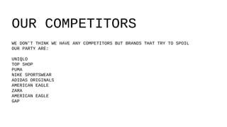 [Fake] H&M Fashion RFP | PPT