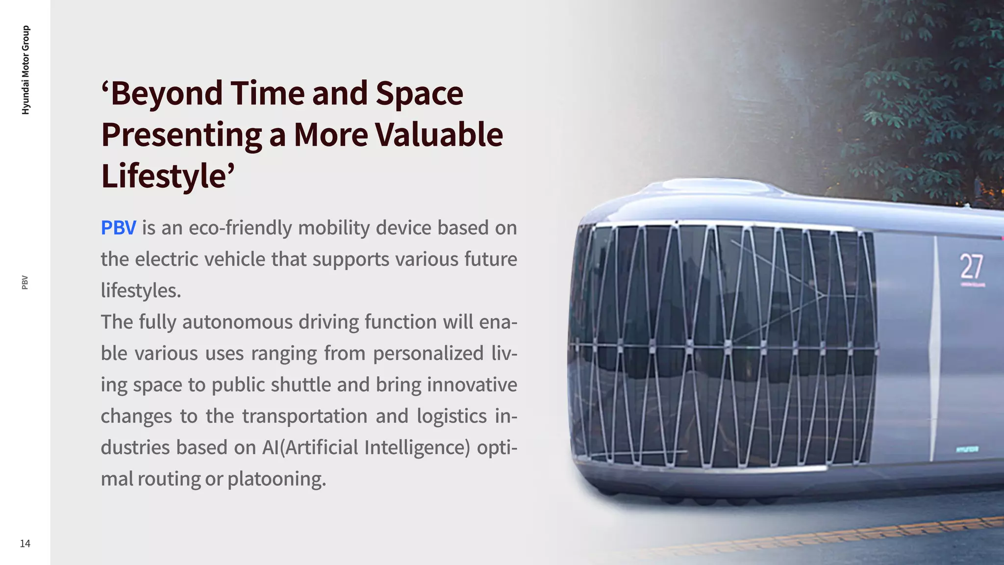 Future Smart Mobility Solution AAM & UAM & PBV | PDF