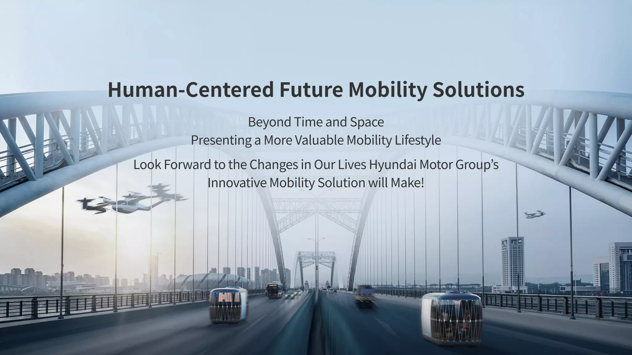 Future Smart Mobility Solution AAM & UAM & PBV | PDF