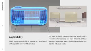 Future Smart Mobility Solution AAM & UAM & PBV | PDF