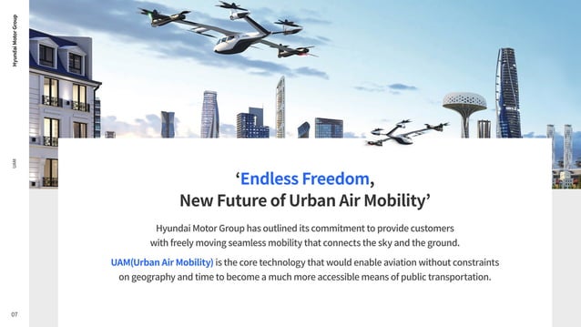 Future Smart Mobility Solution AAM & UAM & PBV | PDF | Automotive Industry | Industries