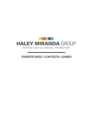 Haley Miranda Group - Capabilities Overview | PDF