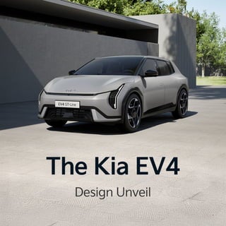The Design Unveil of the Kia EV4: Sleek, Bold, and Aerodynamic | PDF