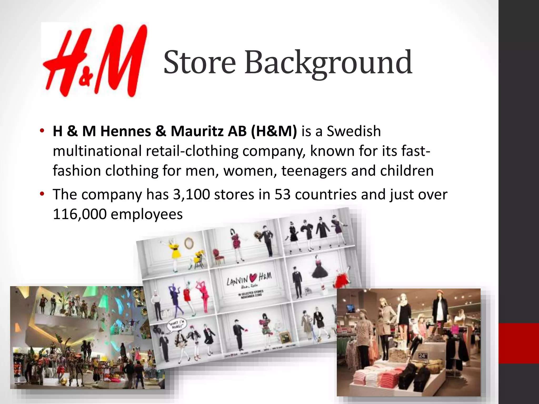H&M Retail Site Selection | PPT