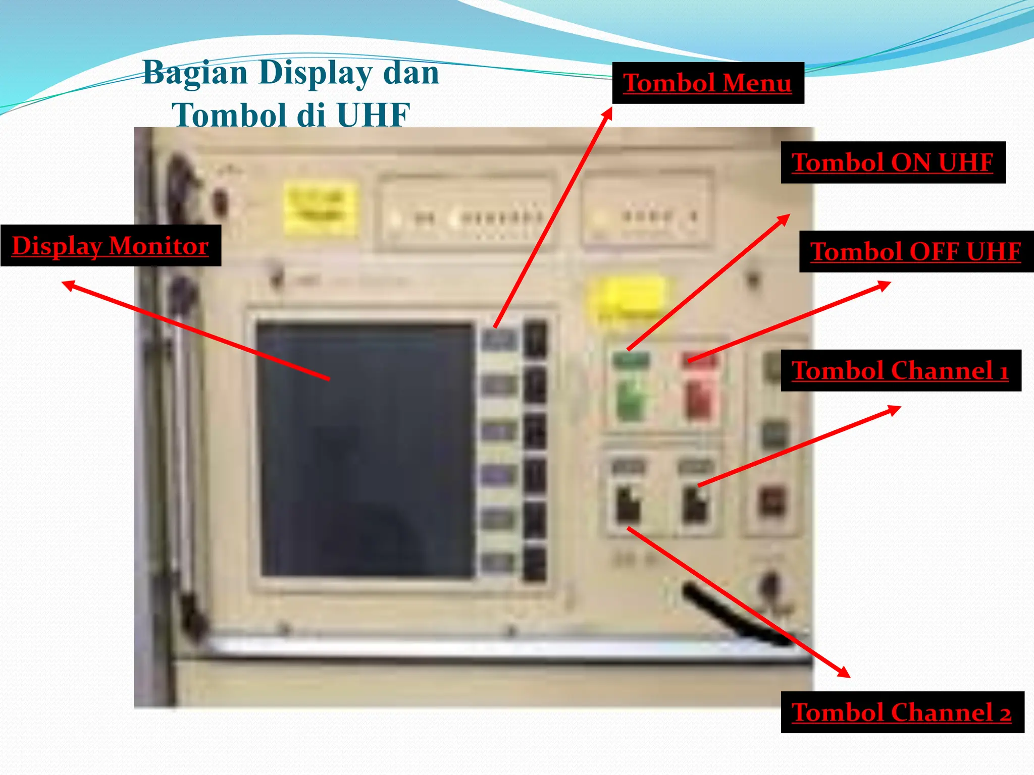 Pengenalan sistem HMI (Human Machine Interface) pada alat UHF (Ultra High Frequency).pptx