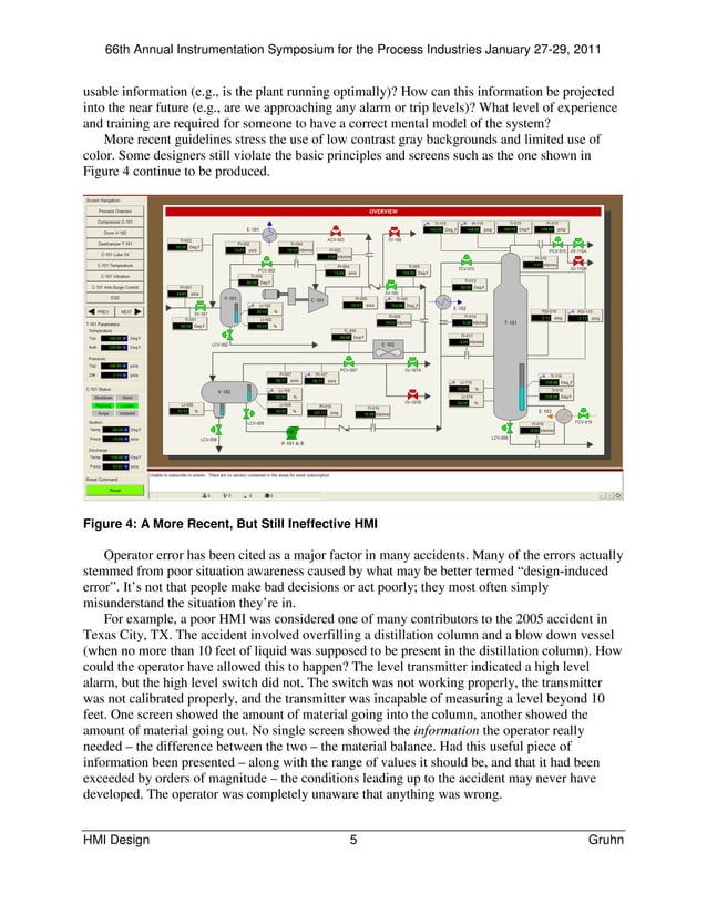 HMI Design: The Good, the Bad, and the Ugly | PDF
