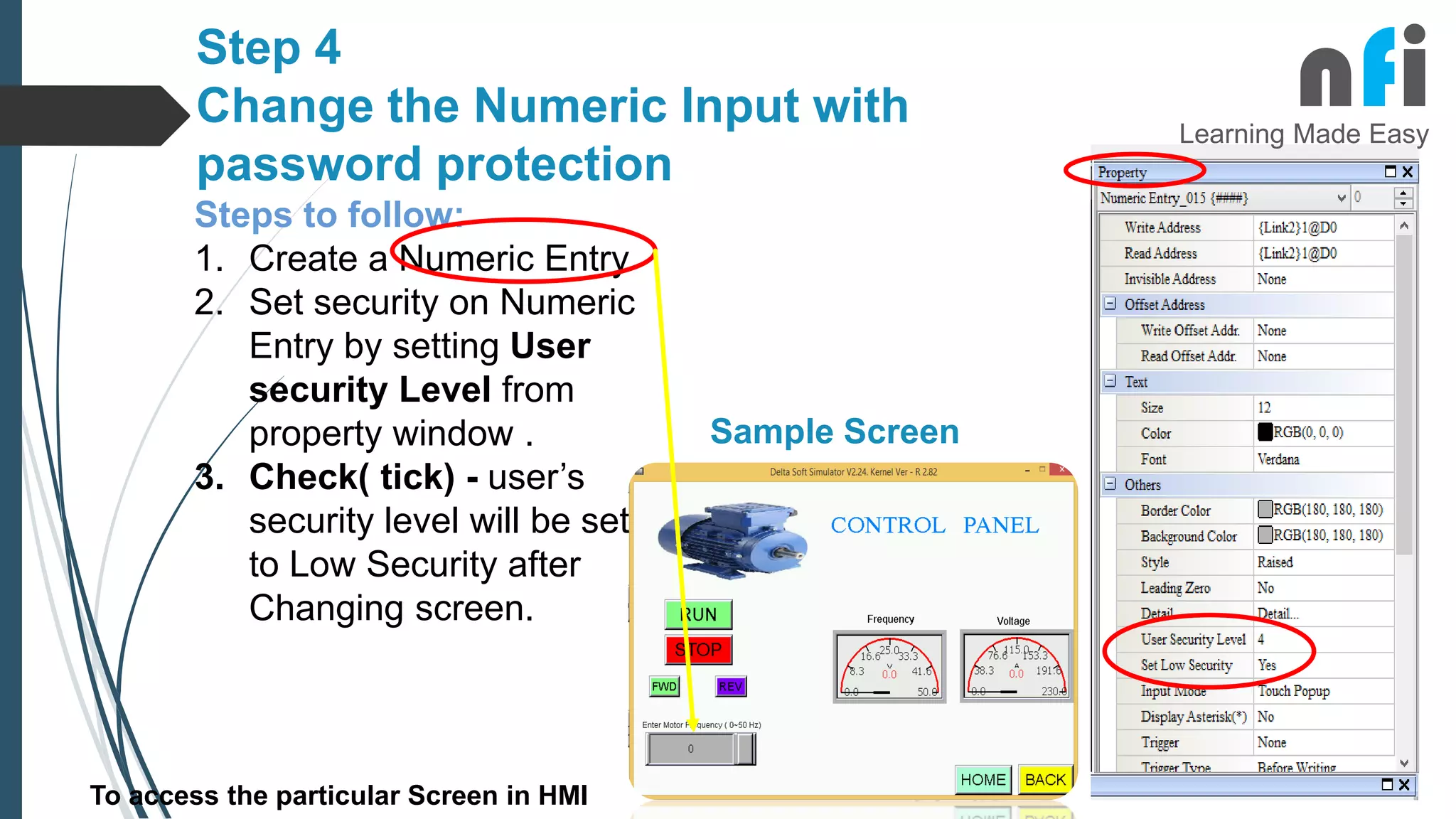 Hmi password protection | PDF
