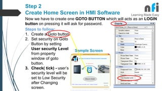 Hmi password protection | PDF