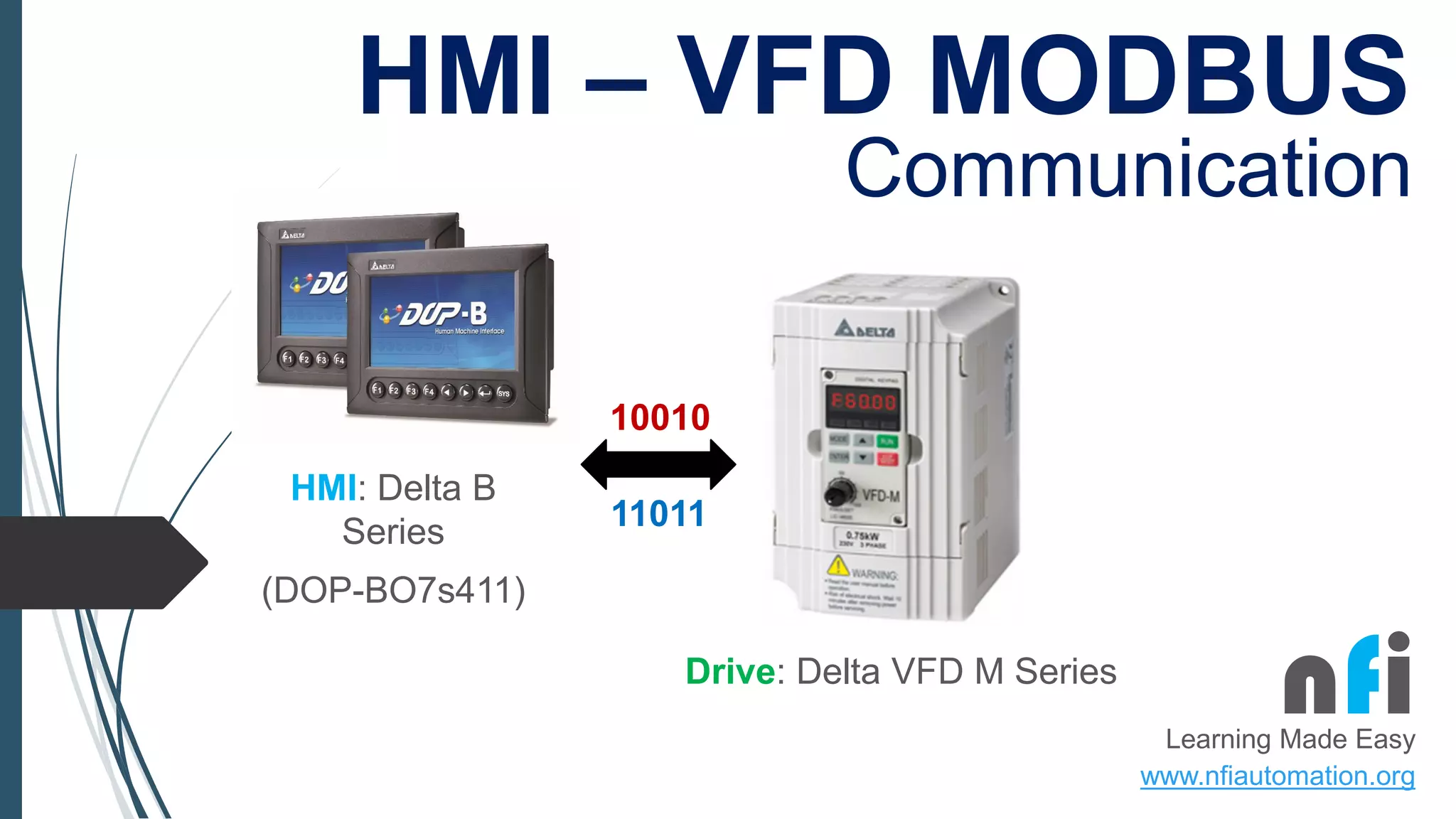 Hmi vfd modbus communication | PDF