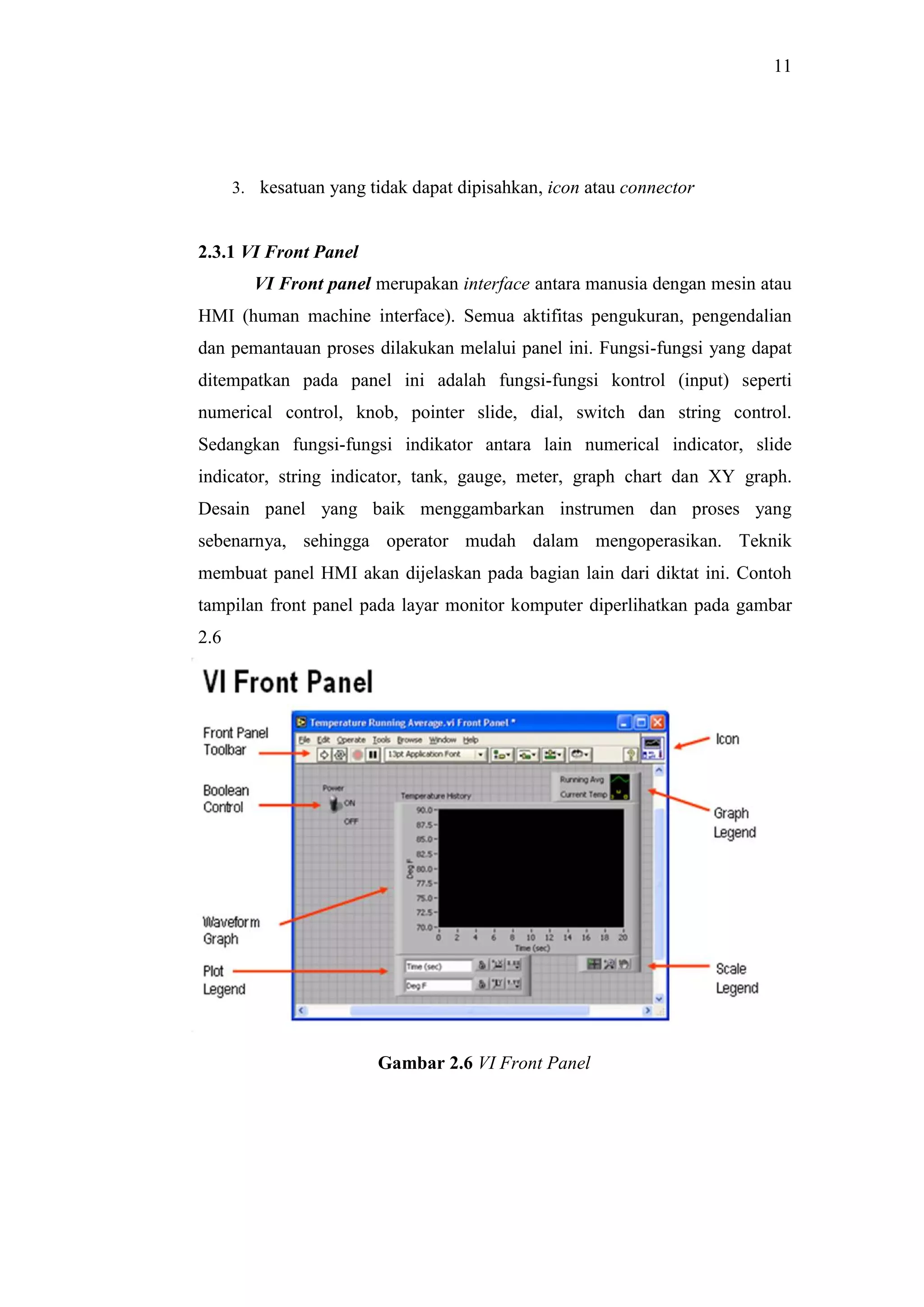 Hmi dan pengontrolan labview menggunakan sistem pid pada prototipe ...