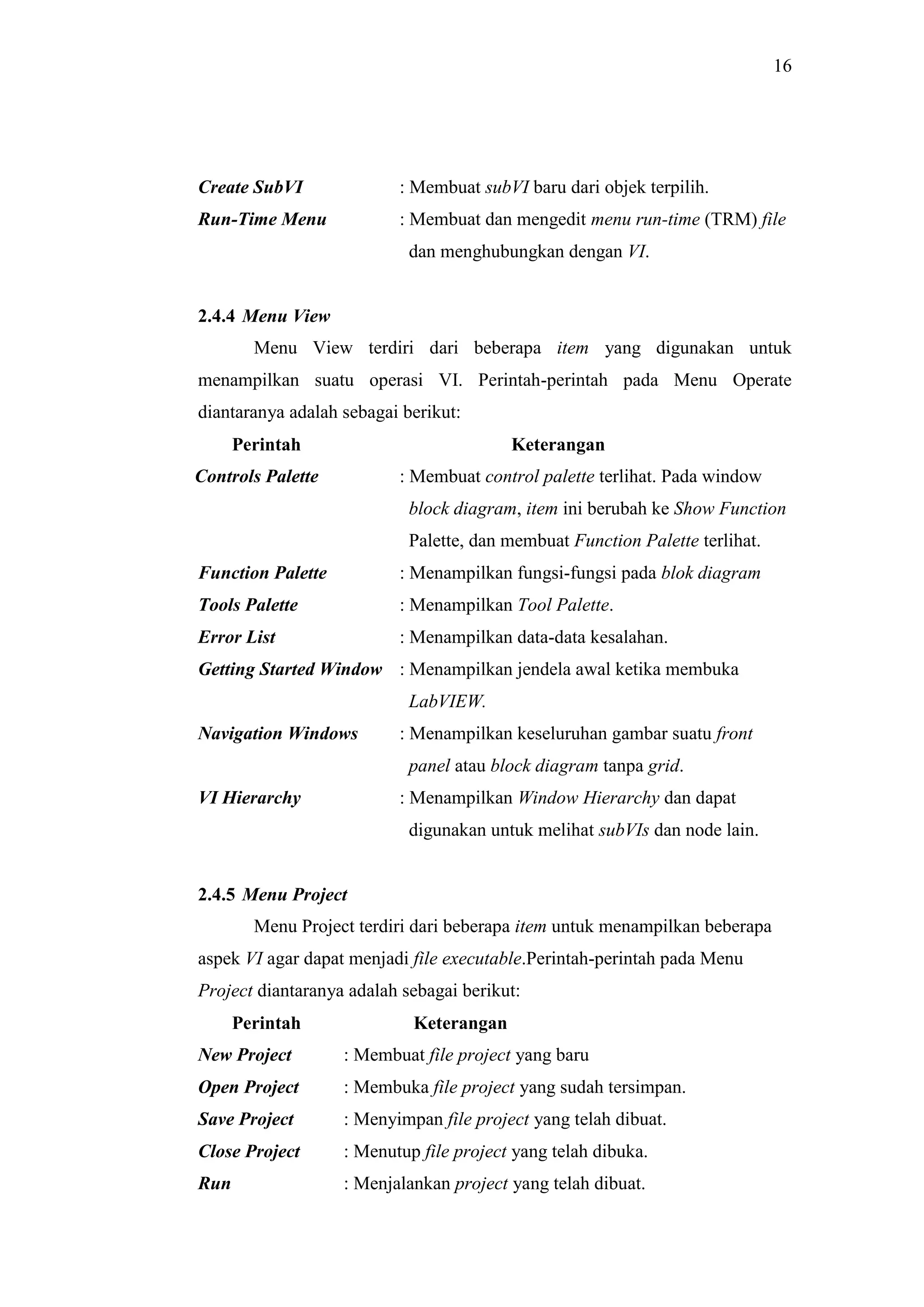 Hmi dan pengontrolan labview menggunakan sistem pid pada prototipe rotary stabilizer tegangan 1 ...