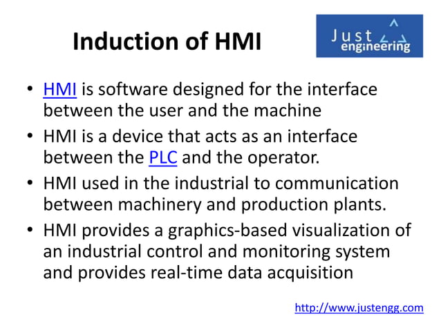 Introduction to HMI (Human Machine Interface) | Just Engineering