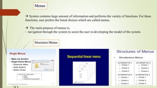 Colours and Menus - HMI Presentation | PPT