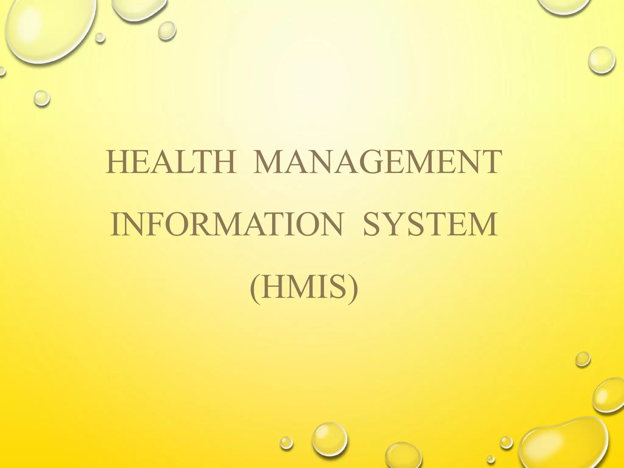 Hmis | PDF