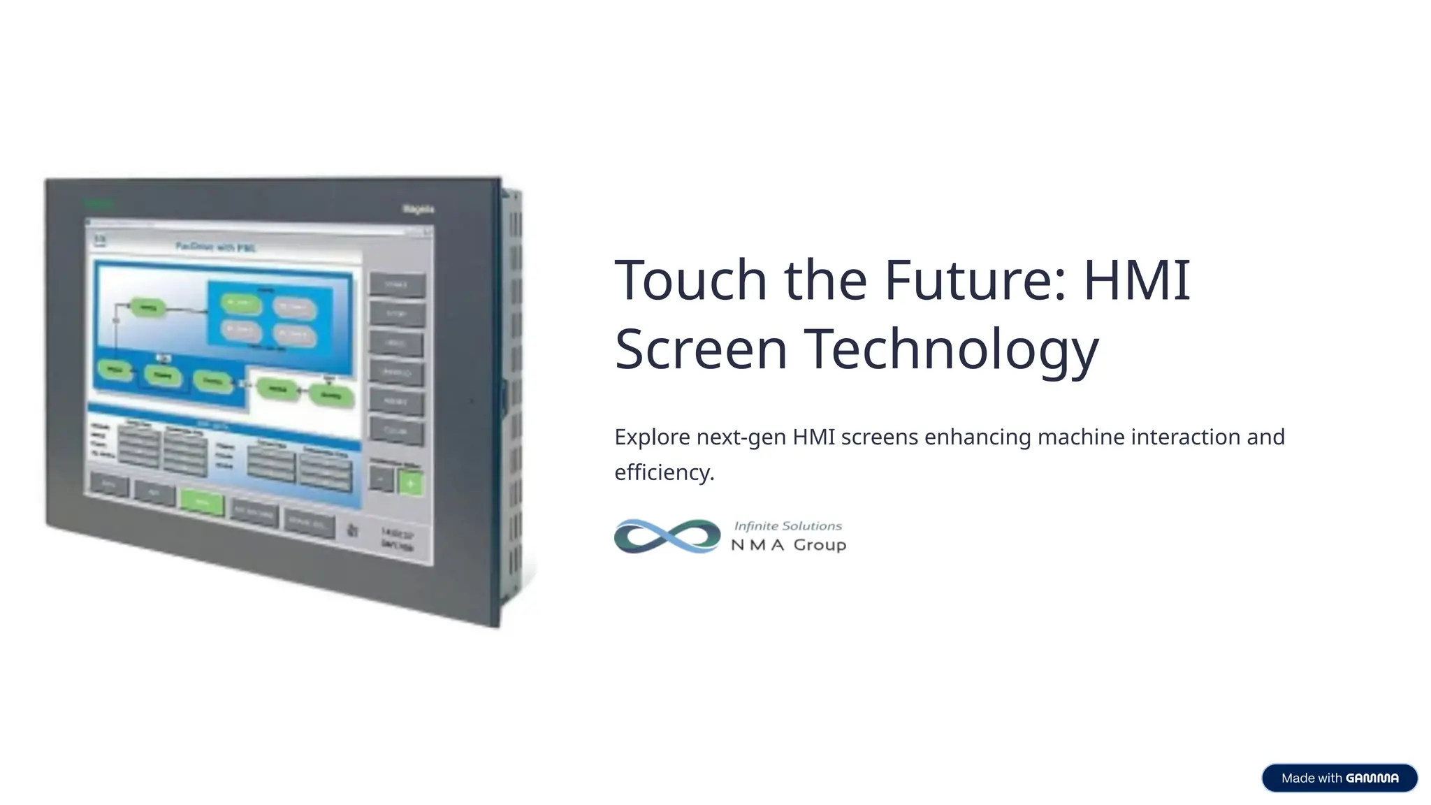 Touch the Future: HMI Screen Technology | PPTX