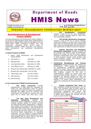 Hmis newsetter 22 | PDF