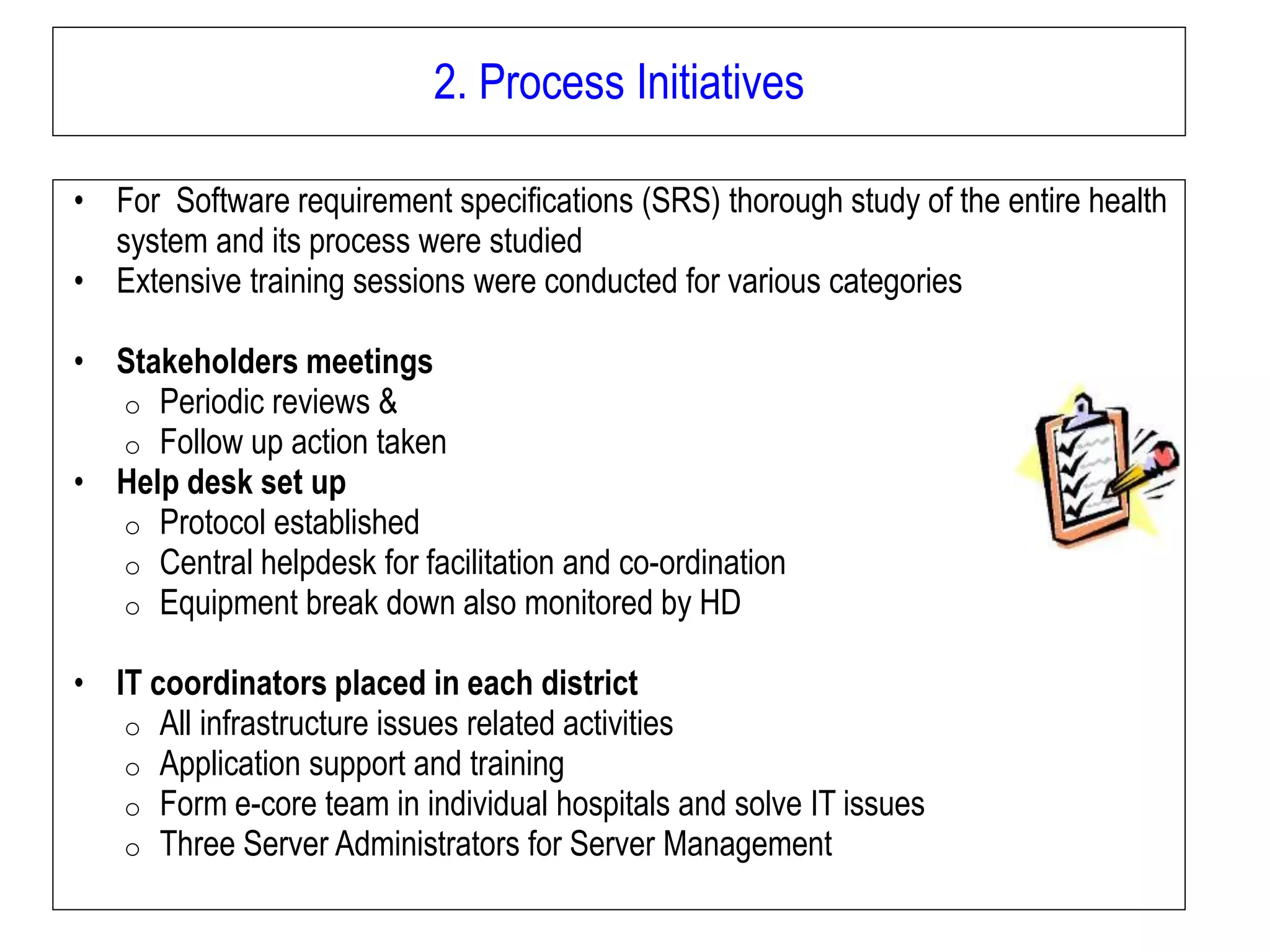 HEALTH MANAGEMENT INFORMATION SYSTEM - TAMILNADU HEALTH SYSTEM PROJECT ...