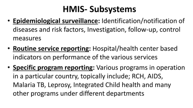HMIS PPT.pptx | Operating Systems | Computer Software and Applications