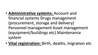 HMIS PPT.pptx | Operating Systems | Computer Software and Applications