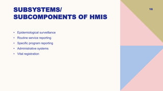 health information system [HMIS] BY SHIVAM | PPTX