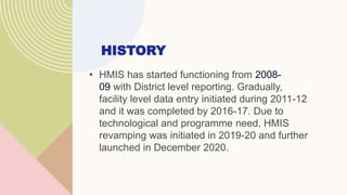 health information system [HMIS] BY SHIVAM | PPT