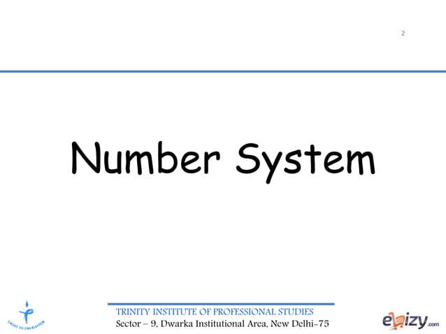 DIGITAL ELECTRONICS- Number System | PPTX | Computing | Technology ...