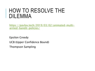 Practical contextual bandits for business | PPT