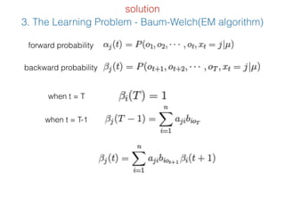 Hidden markov model | PPT