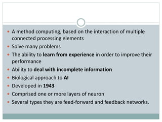 Hmm and neural networks | PPTX | Programming Languages | Computing