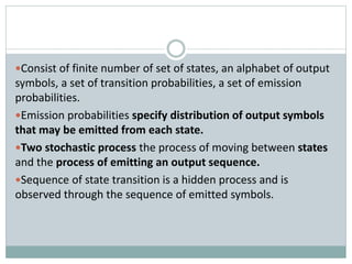 Hmm and neural networks | PPTX | Programming Languages | Computing