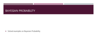 Inference in HMM and Bayesian Models | PPT