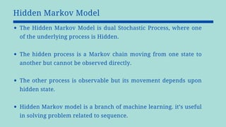 Hidden Markov Model & It's Application in Python | PPT