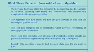 Hidden Markov Model & It's Application in Python | PPT