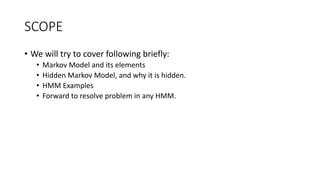 Hidden Markov Model paper presentation | PPTX