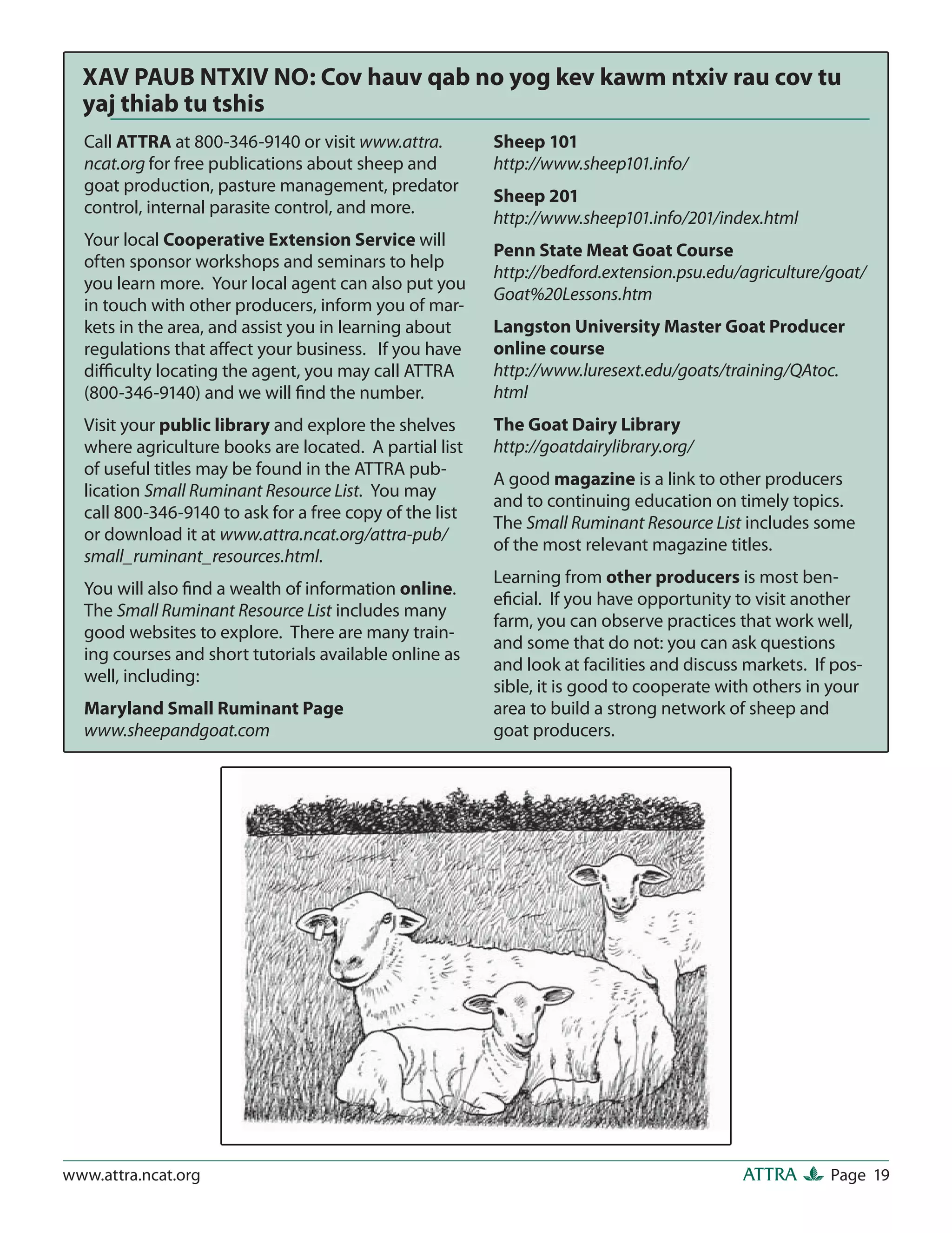 An Illustrated Guide to Sheep and Goat Production | PDF | Agriculture ...