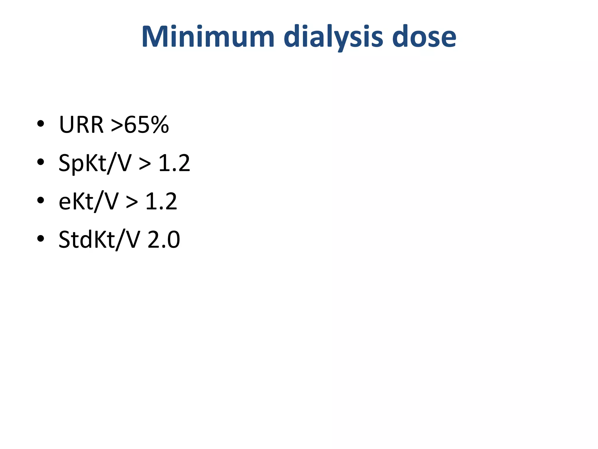 ADEQUACY OF HEMODIALYSIS | PPTX