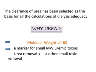 ADEQUACY OF HEMODIALYSIS | PPTX