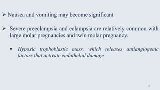 HYDATIDIFORM MOLE: APPROACH AND MANAGEMENT | PPT