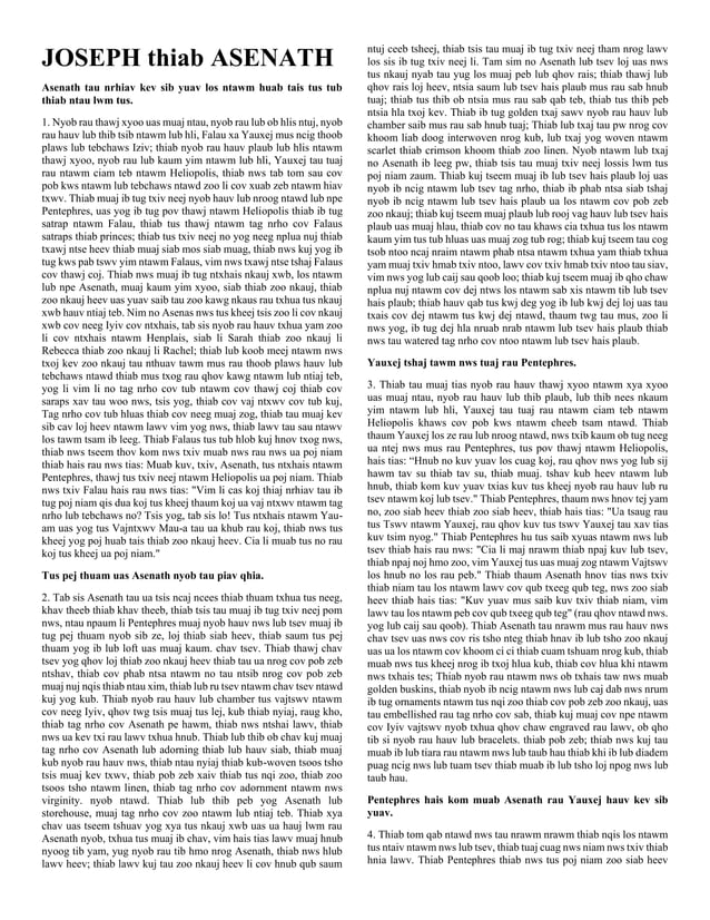 Hmong Daw - Joseph and Asenath by E.W. Brooks.pdf