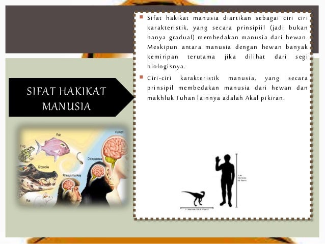 HAKIKAT MANUSIA DAN PENGEMBANGANNYA