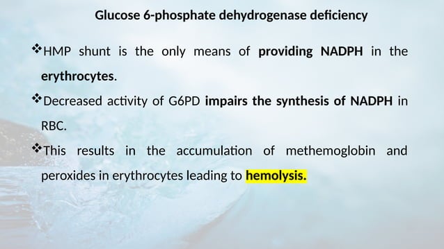 HMP-Shunt (Hexose monophosphate pathway) | PPTX | Endocrine and ...