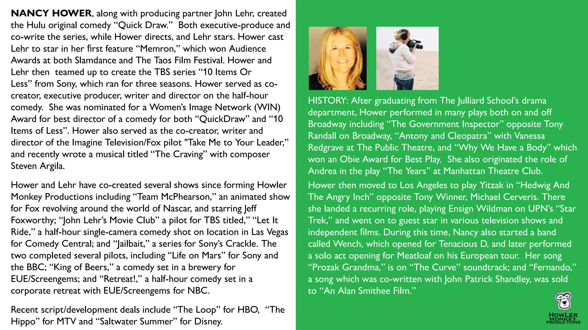 Howler Monkey Productions Branding | PDF