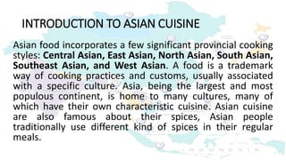 HMPE 3- LESSON 1- Introduction to Asian Cuisine | PPTX