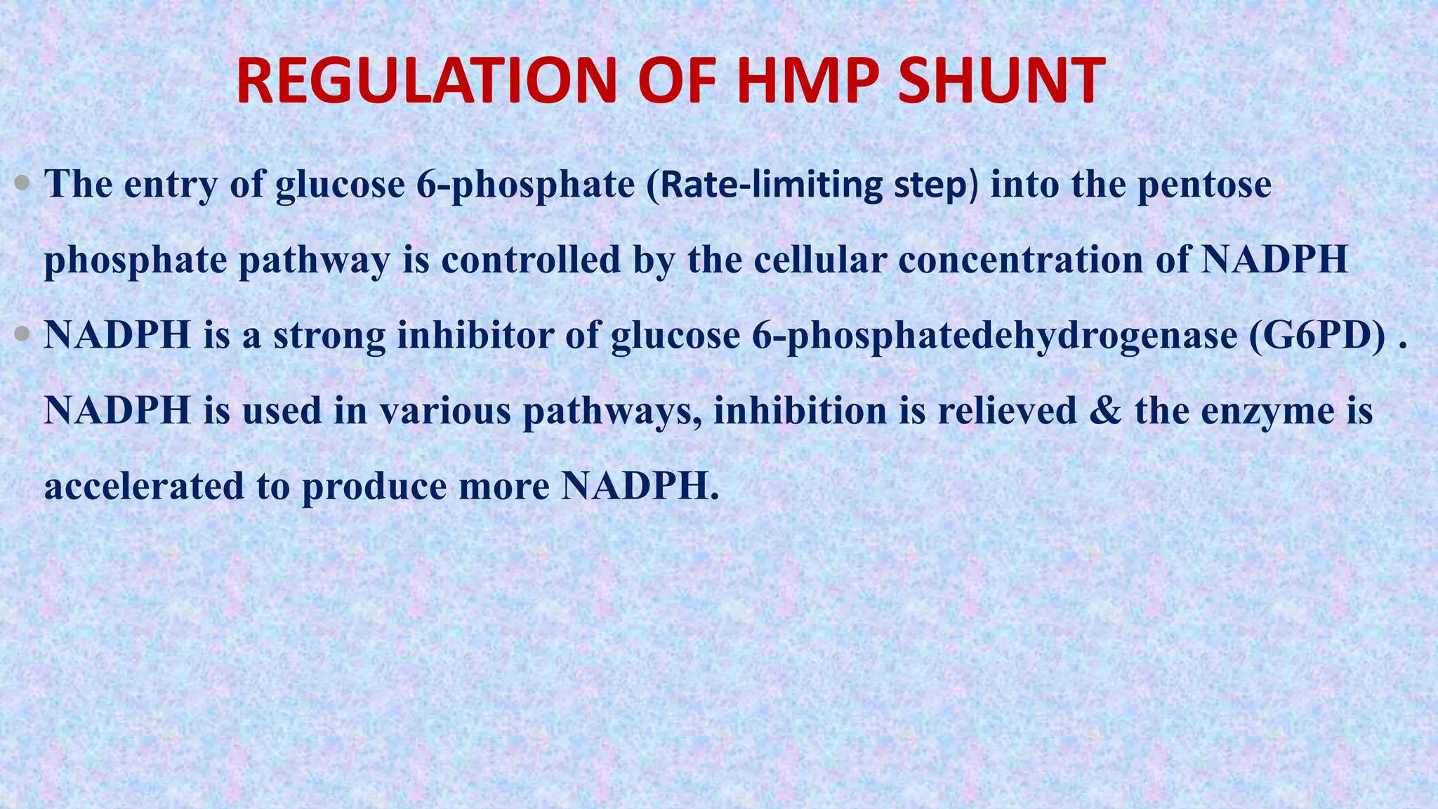 HEXOSE MONOPHOSPHATE SHUNT | PPTX