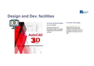 Hitkari Multi Products Company Presentation | PDF