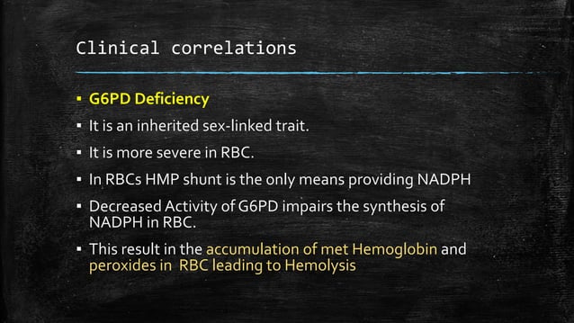 HMP SHUNT(HEXOSE MONOPHOSEPHATE PATHWAY) | PPT